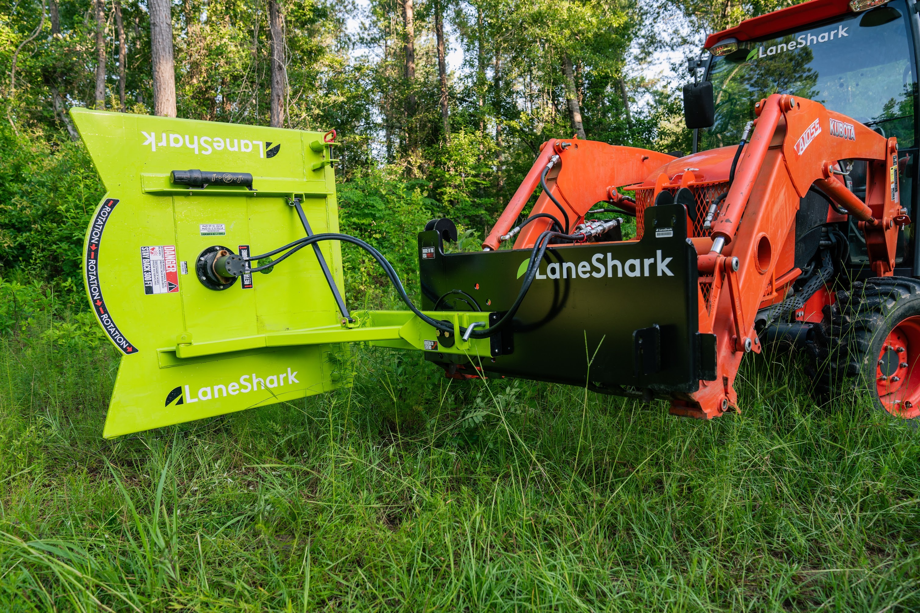 Home - Lane Shark USA - Brush Cutter