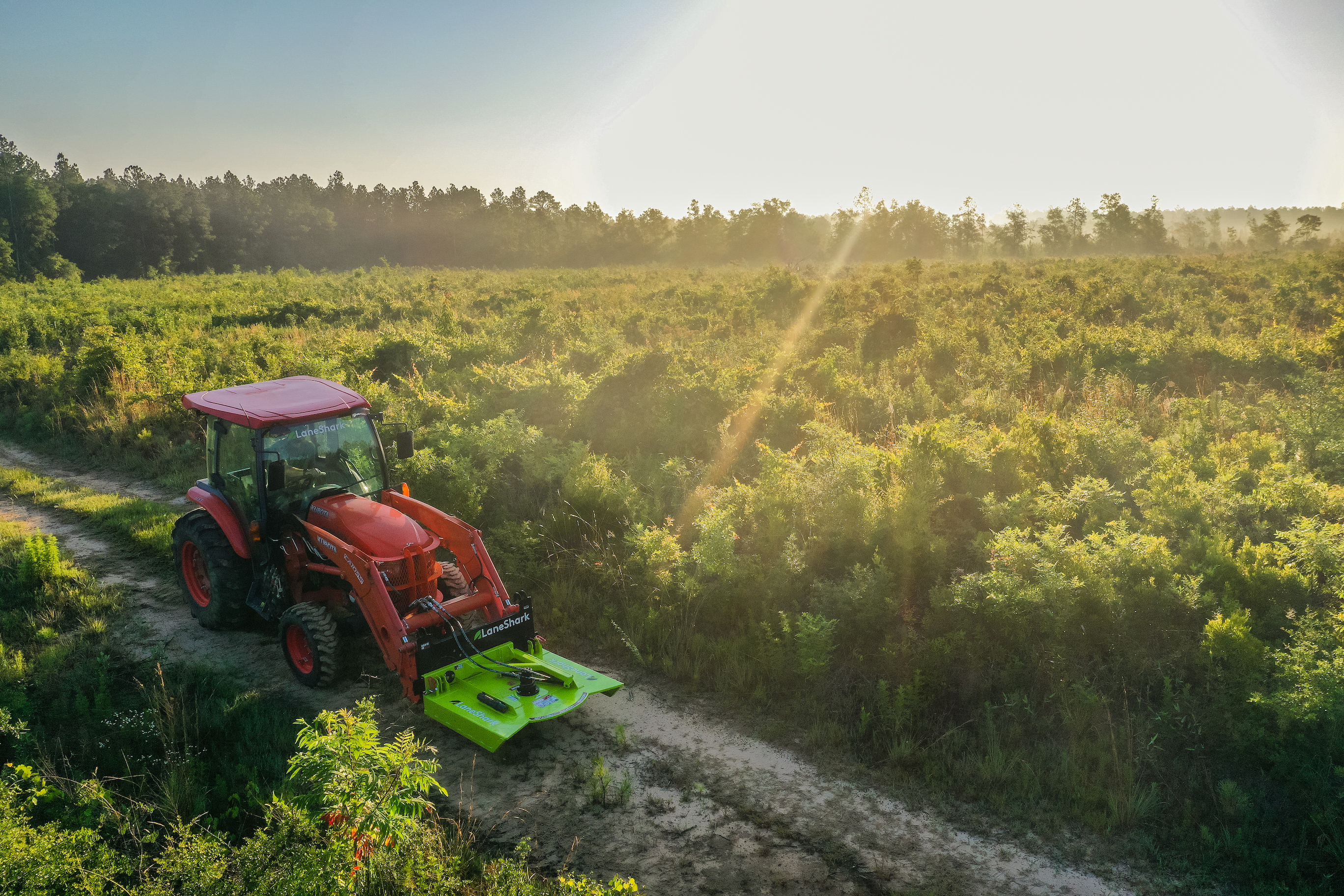 Home - Lane Shark USA - Brush Cutter